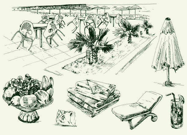 Transat Dessin Vectoriels et illustrations libres de droits - iStock Transat Dessin Vectoriels et illustrations libres de droits - iStock