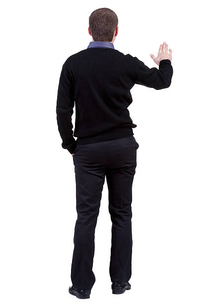 Man Standing Backwards Stock Photos, Pictures & Royalty-Free Images ... Man Standing Backwards Stock Photos, Pictures & Royalty-Free Images ...