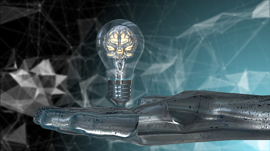 Brain Light Bulb Ai Artificial Intelligence Iot Connectivity Stock ... Brain Light Bulb Ai Artificial Intelligence Iot Connectivity Stock ...