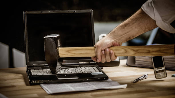 Hammer Computer Hitting Frustration Stock Photos, Pictures & Royalty ... Hammer Computer Hitting Frustration Stock Photos, Pictures & Royalty ...