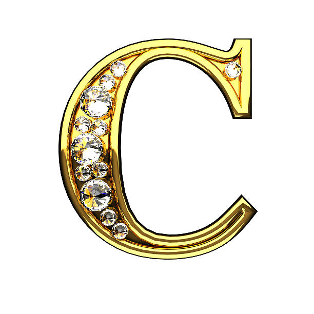 De Oro Con Diamantes Letra C - Banco de fotos e imágenes de stock - iStock De Oro Con Diamantes Letra C - Banco de fotos e imágenes de stock - iStock