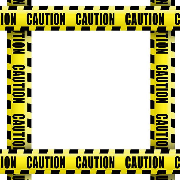 Royalty Free Silhouette Of Caution Tape Border Pictures, Images and ... Royalty Free Silhouette Of Caution Tape Border Pictures, Images and ...