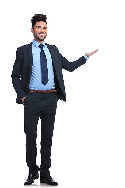 Best Business Man Presenting In Full Length Stock Photos, Pictures ... Best Business Man Presenting In Full Length Stock Photos, Pictures ...