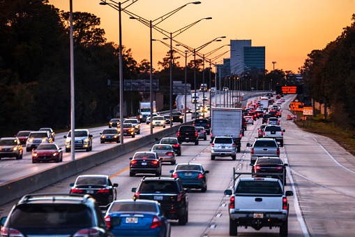 Highway Traffic Jacksonville Florida Stock Photo - Download Image Now ... Highway Traffic Jacksonville Florida Stock Photo - Download Image Now ...