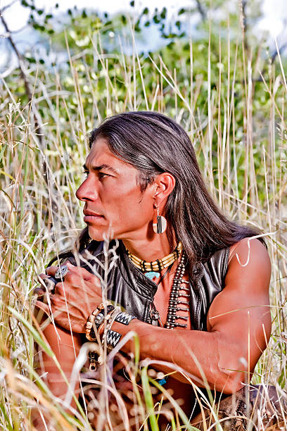 Native American Man Long Hair Stock Photos, Pictures & Royalty-Free ... Native American Man Long Hair Stock Photos, Pictures & Royalty-Free ...