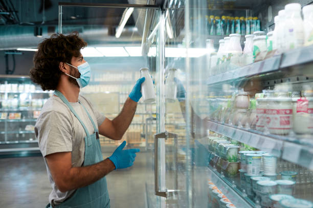 Supermarket Staff Mask Stock Photos, Pictures & Royalty-Free Images ... Supermarket Staff Mask Stock Photos, Pictures & Royalty-Free Images ...