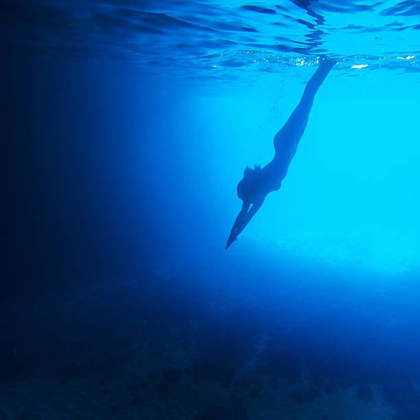 Young Women Dive Into Deep Water Stock Photos, Pictures & Royalty-Free ... Young Women Dive Into Deep Water Stock Photos, Pictures & Royalty-Free ...