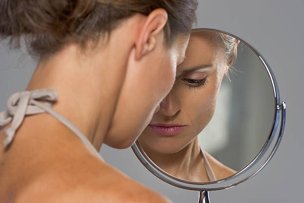 Best Woman Looking In Mirror Sad Stock Photos, Pictures & Royalty-Free ... Best Woman Looking In Mirror Sad Stock Photos, Pictures & Royalty-Free ...