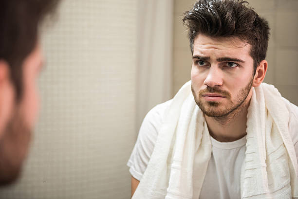 Royalty Free Man Looking In Mirror Pictures, Images and Stock Photos ... Royalty Free Man Looking In Mirror Pictures, Images and Stock Photos ...