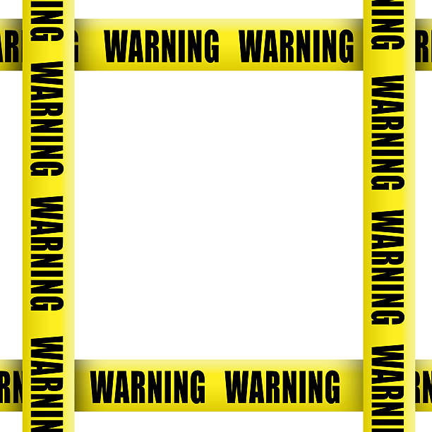 Best Silhouette Of A Caution Tape Border Stock Photos, Pictures ... Best Silhouette Of A Caution Tape Border Stock Photos, Pictures ...