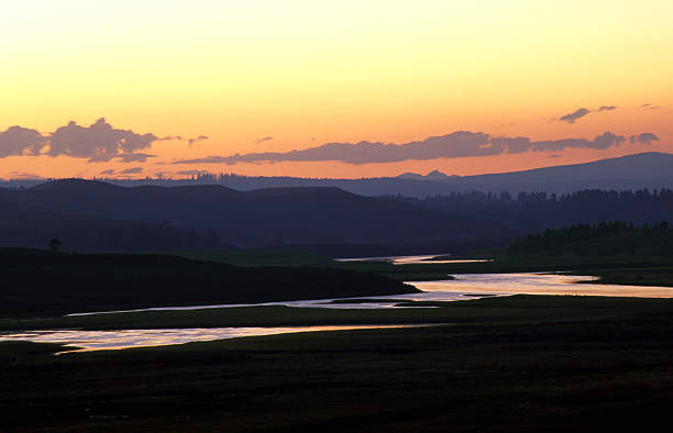 Yellowstone National Park Sunset Stock Photos, Pictures & Royalty-Free ... Yellowstone National Park Sunset Stock Photos, Pictures & Royalty-Free ...