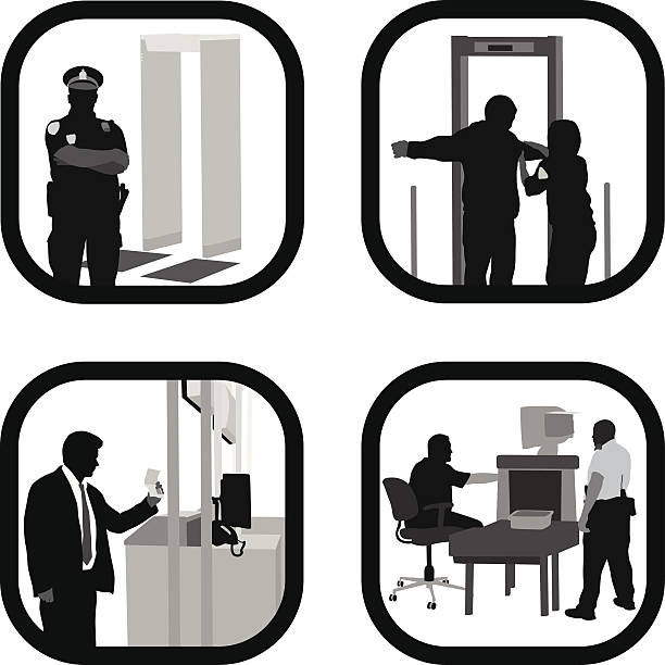Best Airport Security Guard Illustrations, Royalty-Free Vector Graphics ... Best Airport Security Guard Illustrations, Royalty-Free Vector Graphics ...
