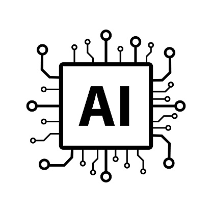 Artificial Intelligence Ai Processor Chip Vector Icon Symbol For ... Artificial Intelligence Ai Processor Chip Vector Icon Symbol For ...