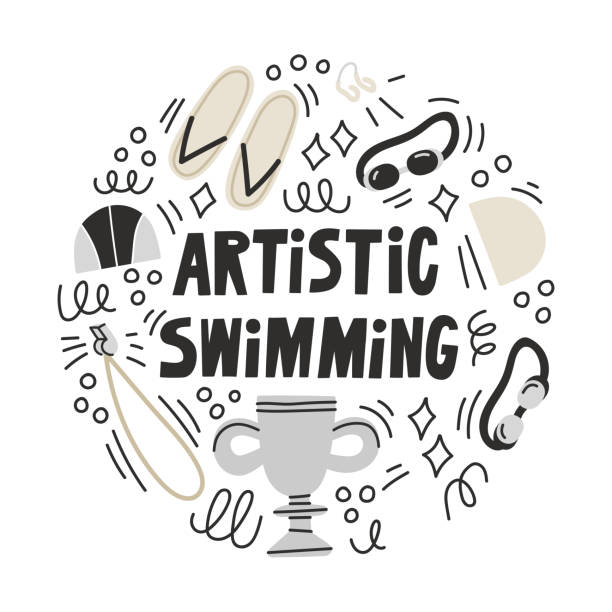 Synchronized Swimmers Circle Illustrations, Royalty-Free Vector ... Synchronized Swimmers Circle Illustrations, Royalty-Free Vector ...