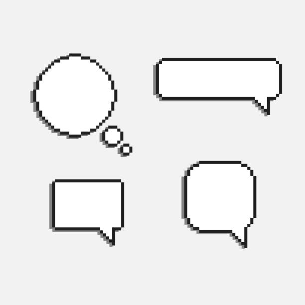 Pixel Speech Bubble Illustrations, Royalty-Free Vector Graphics & Clip ... Pixel Speech Bubble Illustrations, Royalty-Free Vector Graphics & Clip ...