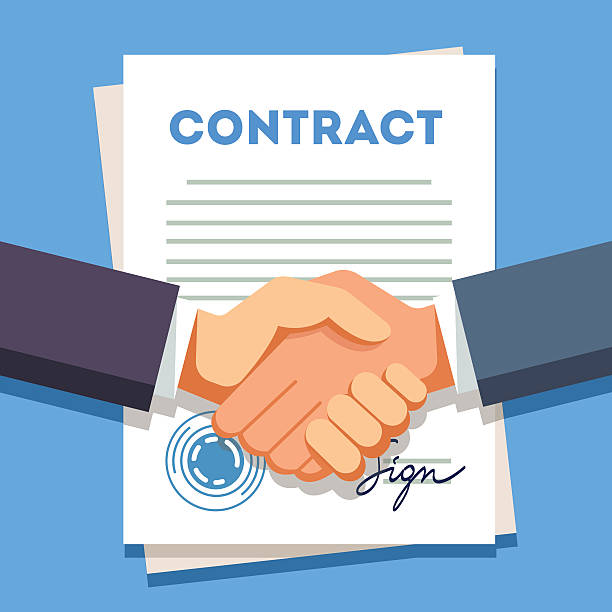 Best Contract Illustrations, Royalty-Free Vector Graphics & Clip Art ... Best Contract Illustrations, Royalty-Free Vector Graphics & Clip Art ...