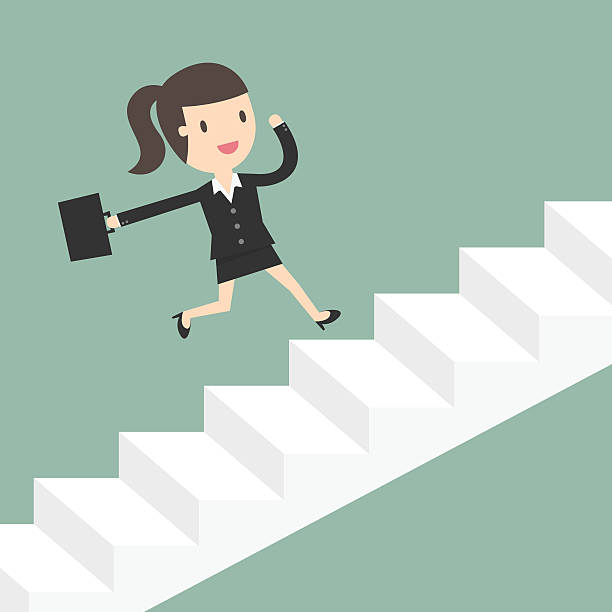 Woman Running Up Stairs Illustrations, Royalty-Free Vector Graphics ... Woman Running Up Stairs Illustrations, Royalty-Free Vector Graphics ...
