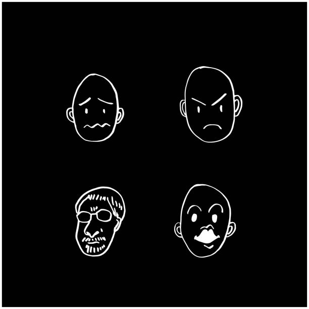 Old Man Making Funny Face Drawing Illustrations, Royalty-Free Vector ... Old Man Making Funny Face Drawing Illustrations, Royalty-Free Vector ...