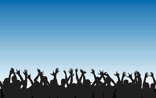 Crowd People Cheering Royalty Free Vector Image | Images and Photos finder Crowd People Cheering Royalty Free Vector Image | Images and Photos finder