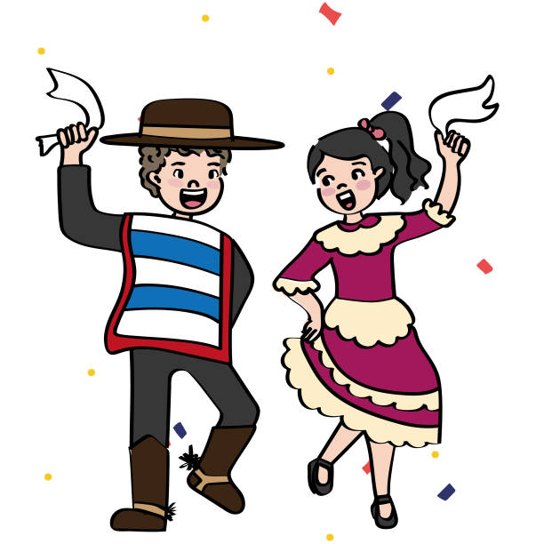 Cueca Chilena Vectores Libres de Derechos - iStock Cueca Chilena Vectores Libres de Derechos - iStock