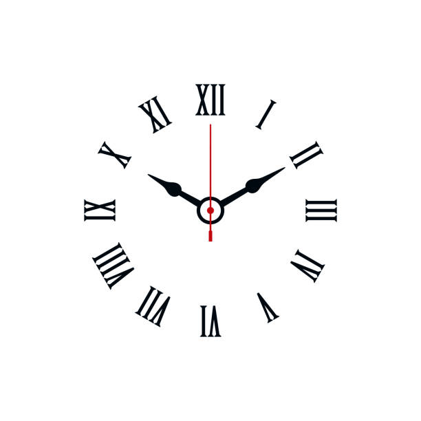 Royalty Free Roman Numeral Clock Face Silhouettes Clip Art, Vector ... Royalty Free Roman Numeral Clock Face Silhouettes Clip Art, Vector ...