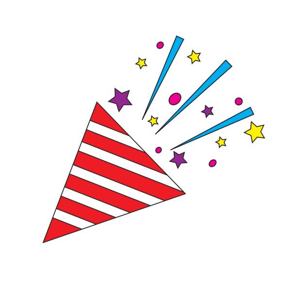 Exploding Colorful Confetti Popper Background Illustrations, Royalty ... Exploding Colorful Confetti Popper Background Illustrations, Royalty ...