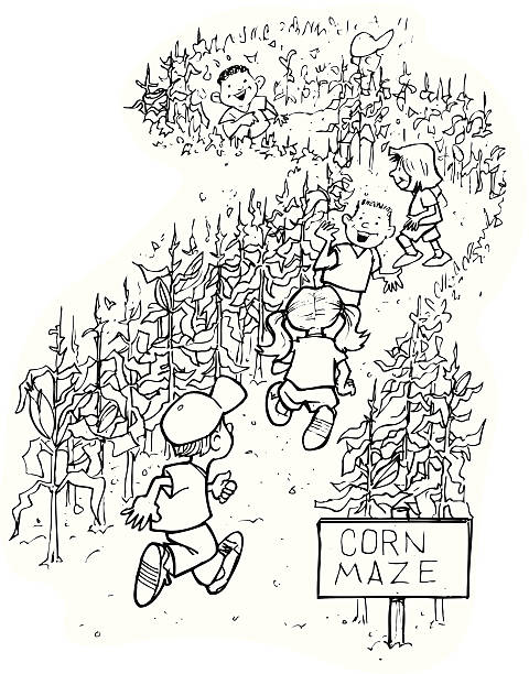 Corn Maze Illustrations, Royalty-Free Vector Graphics & Clip Art - iStock Corn Maze Illustrations, Royalty-Free Vector Graphics & Clip Art - iStock