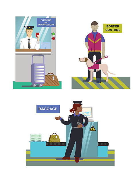 Royalty Free Immigration Officer Clip Art, Vector Images ... Royalty Free Immigration Officer Clip Art, Vector Images ...