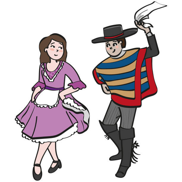 Pareja Bailando Cueca Dibujo Cueca Chilena Vectores Libres De | Images ... Pareja Bailando Cueca Dibujo Cueca Chilena Vectores Libres De | Images ...