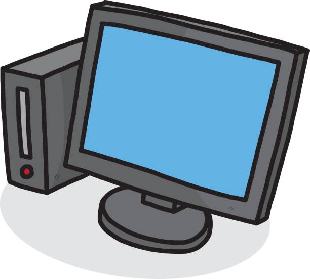 Best Computer Cartoon Computer Monitor Cpu Illustrations, Royalty-Free ... Best Computer Cartoon Computer Monitor Cpu Illustrations, Royalty-Free ...