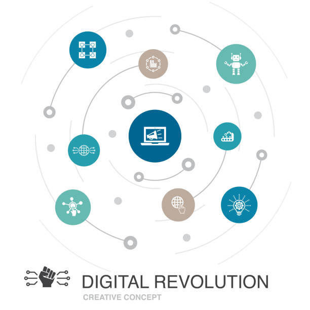 Digitalization Illustrations, Royalty-Free Vector Graphics & Clip Art ... Digitalization Illustrations, Royalty-Free Vector Graphics & Clip Art ...