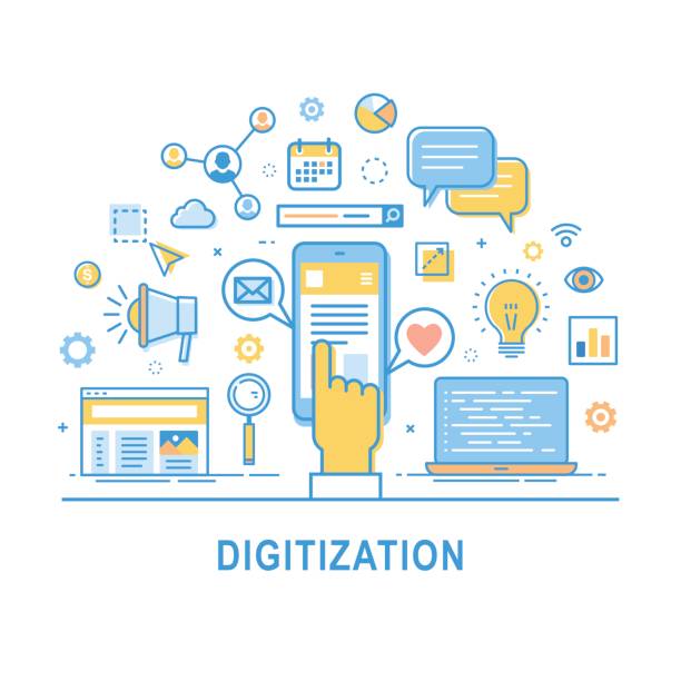 Digitization Clip Art, Vector Images & Illustrations - iStock Digitization Clip Art, Vector Images & Illustrations - iStock