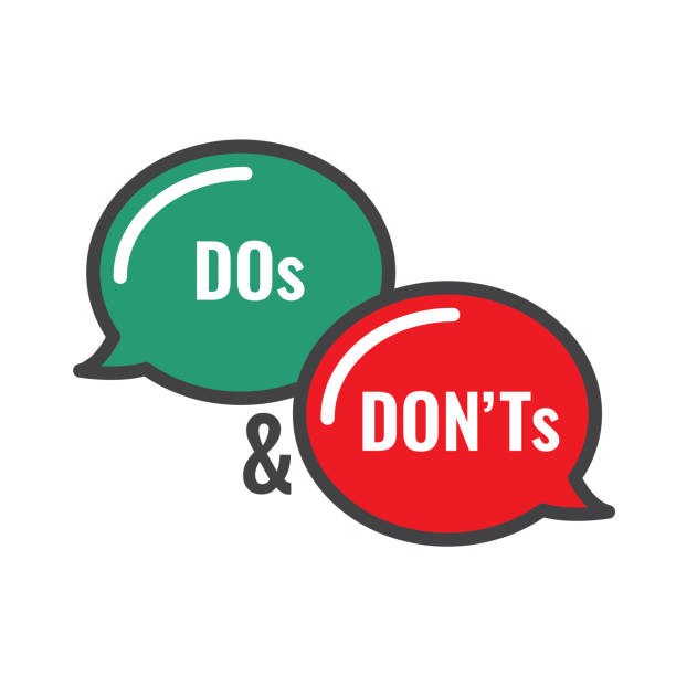 Best Dos And Donts Illustrations, Royalty-Free Vector Graphics & Clip ... Best Dos And Donts Illustrations, Royalty-Free Vector Graphics & Clip ...