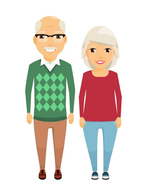 Best Cartoon Of A Portrait Lovely Old Couple Illustrations, Royalty ... Best Cartoon Of A Portrait Lovely Old Couple Illustrations, Royalty ...