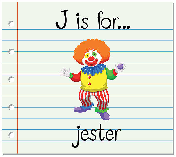 Alphabet Letter J Joker,Vector Illustrations, Royalty-Free Vector ... Alphabet Letter J Joker,Vector Illustrations, Royalty-Free Vector ...