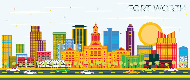 Best Fort Worth Skyline Illustrations, Royalty-Free Vector Graphics ... Best Fort Worth Skyline Illustrations, Royalty-Free Vector Graphics ...