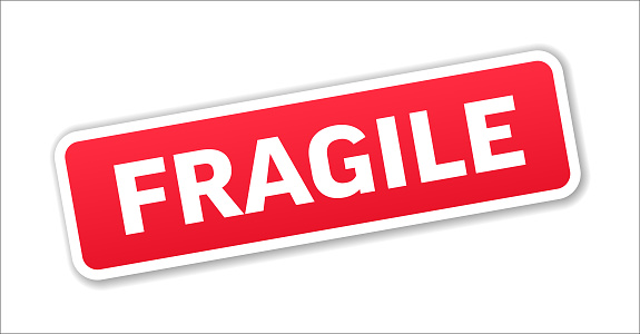Fragile Sticker Template - Sella Kristanti Fragile Sticker Template - Sella Kristanti