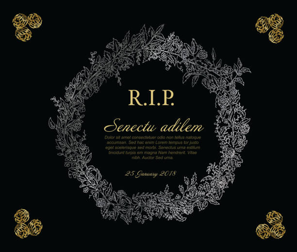 Obituary Border Illustrations, Royalty-Free Vector Graphics & Clip Art ... Obituary Border Illustrations, Royalty-Free Vector Graphics & Clip Art ...