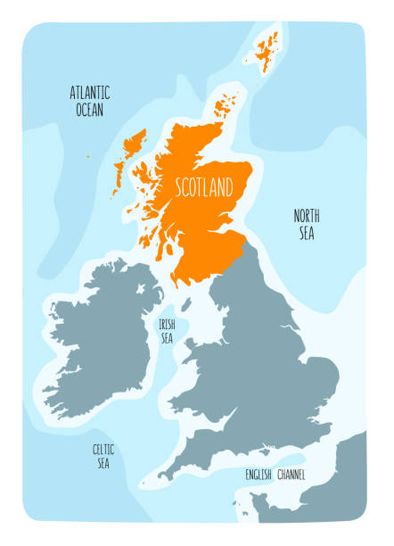 Drawing Of The Scotland Map Outline Illustrations, Royalty-Free Vector ... Drawing Of The Scotland Map Outline Illustrations, Royalty-Free Vector ...