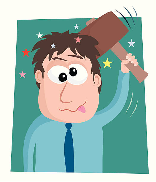 Hammer Hit Head Illustrations, Royalty-Free Vector Graphics & Clip Art ... Hammer Hit Head Illustrations, Royalty-Free Vector Graphics & Clip Art ...
