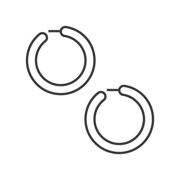Hoop Earring Illustrations, Royalty-Free Vector Graphics & Clip Art ... Hoop Earring Illustrations, Royalty-Free Vector Graphics & Clip Art ...