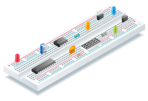 Breadboard Circuit Illustrations, Royalty-Free Vector Graphics & Clip ... Breadboard Circuit Illustrations, Royalty-Free Vector Graphics & Clip ...