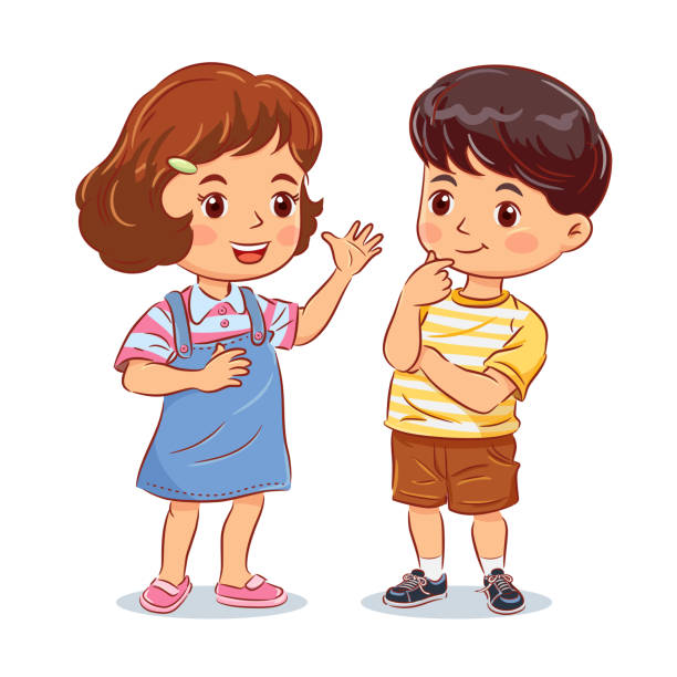 Kids Conversation Illustrations, Royalty-Free Vector Graphics & Clip ... Kids Conversation Illustrations, Royalty-Free Vector Graphics & Clip ...