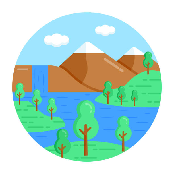 Landforms Illustrations Illustrations, Royalty-Free Vector Graphics ... Landforms Illustrations Illustrations, Royalty-Free Vector Graphics ...