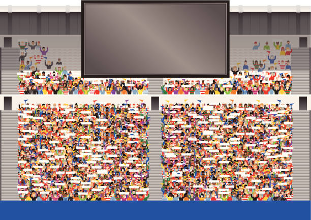 Stadium Crowd Illustrations, Royalty-Free Vector Graphics & Clip Art ... Stadium Crowd Illustrations, Royalty-Free Vector Graphics & Clip Art ...