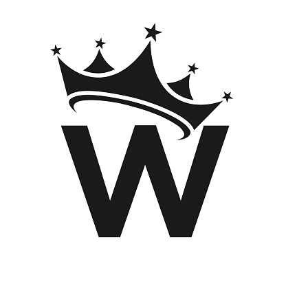 Letter W Crown Logo Crown Logo On Letter W Vector Template For Beauty ... Letter W Crown Logo Crown Logo On Letter W Vector Template For Beauty ...