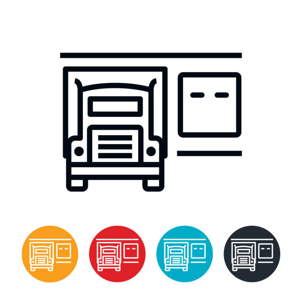 Best Loading Dock Truck Illustrations, Royalty-Free Vector Graphics ... Best Loading Dock Truck Illustrations, Royalty-Free Vector Graphics ...