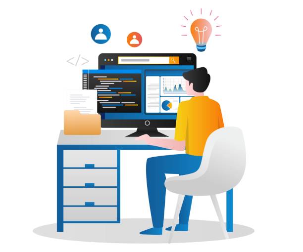 Html Css Javascript Illustrations, Royalty-Free Vector Graphics & Clip ... Html Css Javascript Illustrations, Royalty-Free Vector Graphics & Clip ...