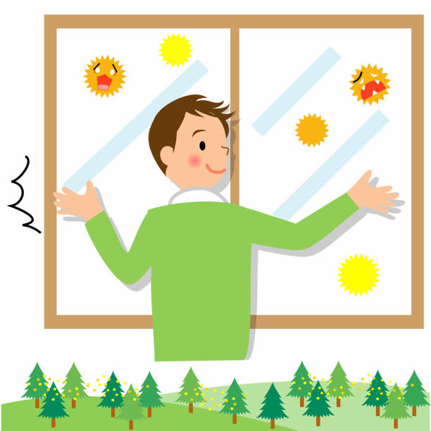 Man Closing Window stock vectors - iStock Man Closing Window stock vectors - iStock