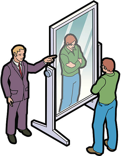 Royalty Free Man Looking In Mirror Clip Art, Vector Images ... Royalty Free Man Looking In Mirror Clip Art, Vector Images ...